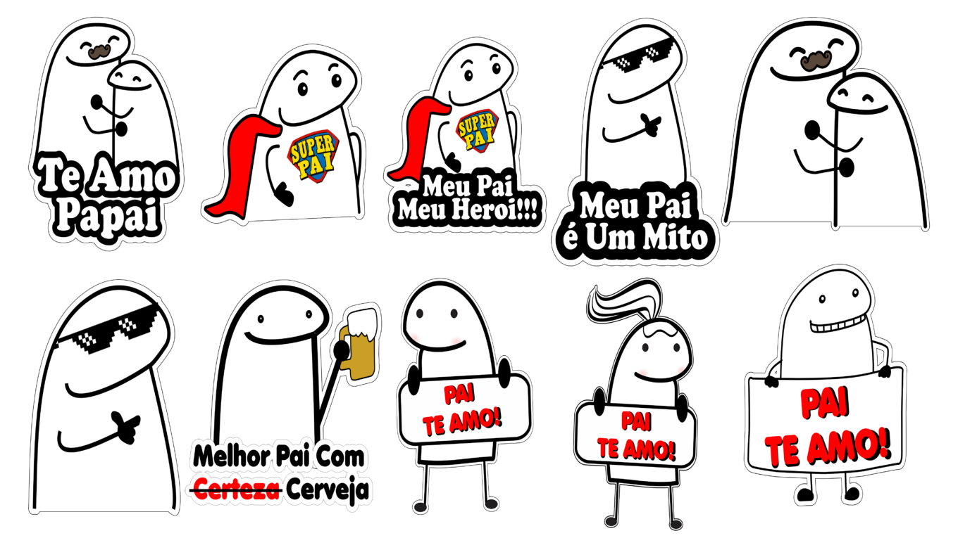Dia Dos Pais Pack De Imagens Grátis Flork Png Hora Da Festa